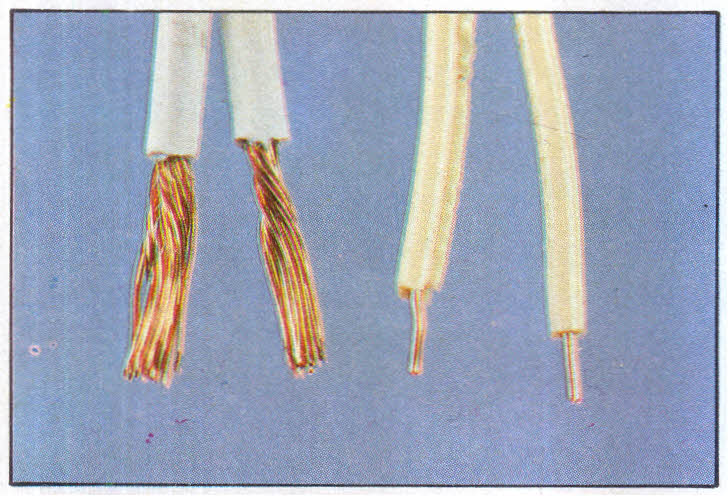 Fichas de circuitos electrónicos: Curso Hilos y cables