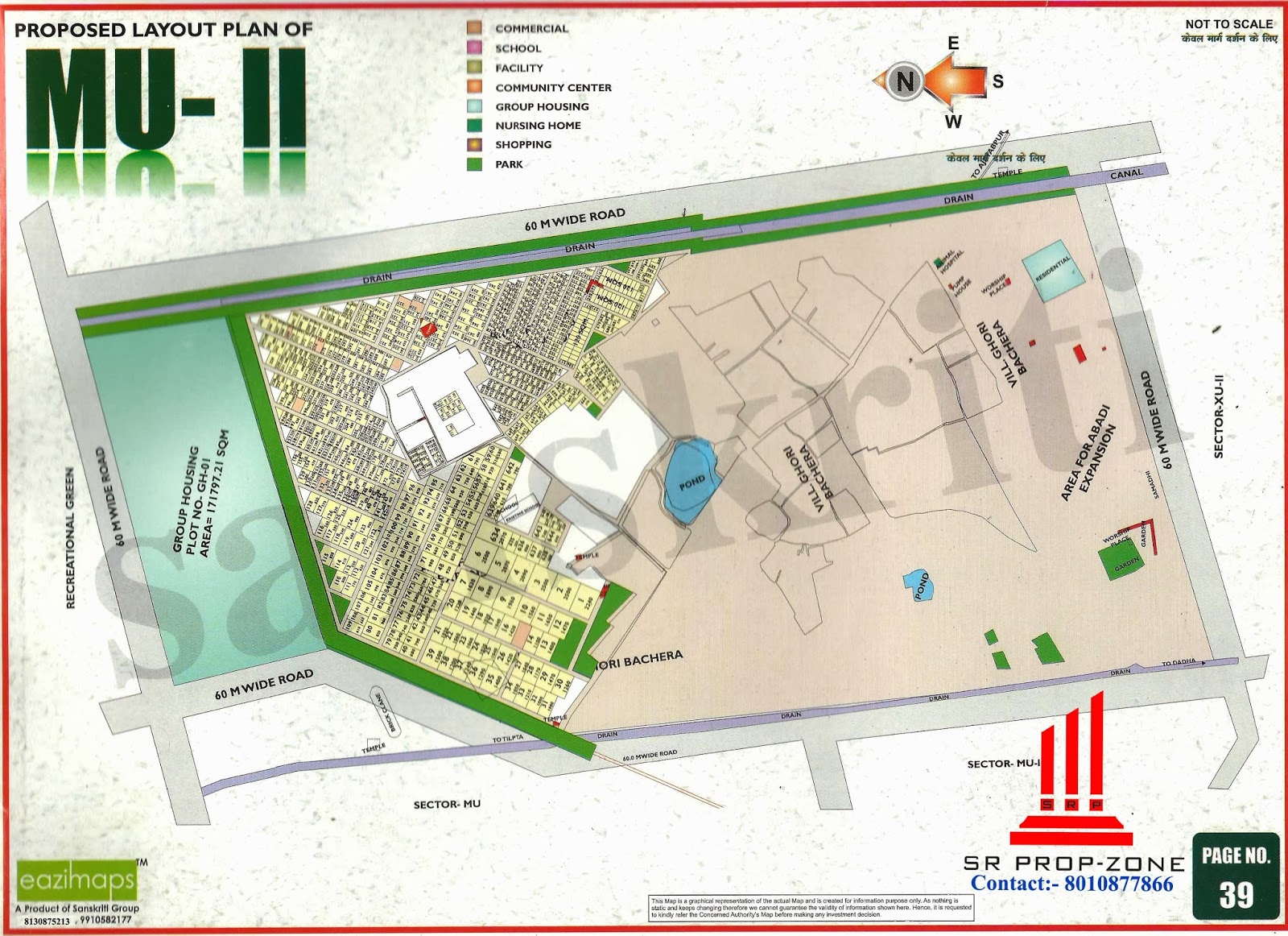 Layout Plan of MU-2 Sector Greater Noida HD Map Layout Plan of MU-2 Sector Greater Noida HD Map