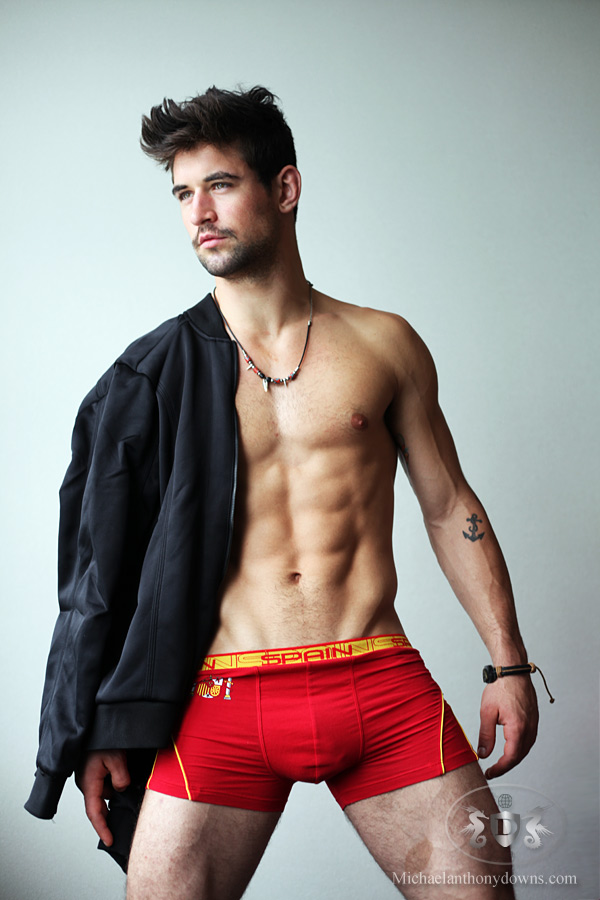 Fitnes Man Picture About Masculine Male Model Benjamin Godfre For Temptation Of Eve