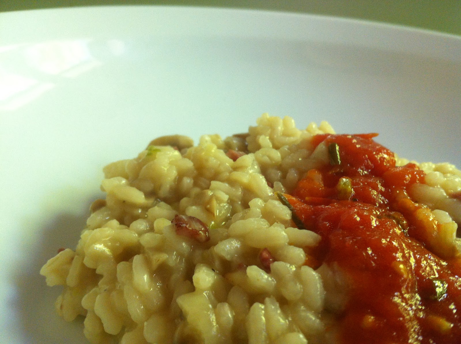 COCINA Y COCINA: Risotto de salchichón y queso manchego!!