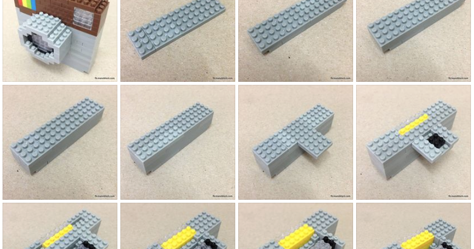 Christopher Tan: nanoblock Instagram Camera Build Instructions