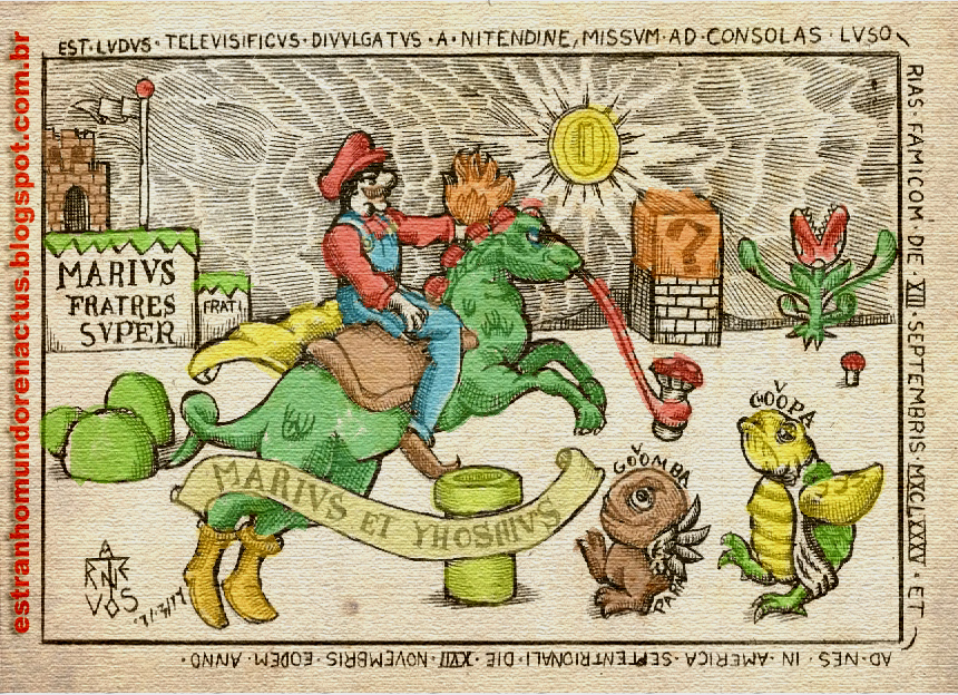 Estranho Mundo de Renactus Zoo: Super-Mario Bros Medieval (estilo ...