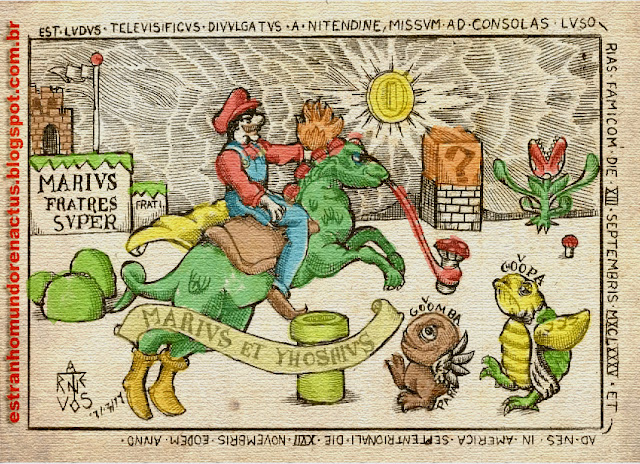 Estranho Mundo de Renactus Zoo: Super-Mario Bros Medieval (estilo ...