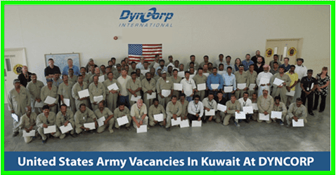 United States Army Vacancies In Kuwait At DYNCORP - APPLY NOW - LinJob