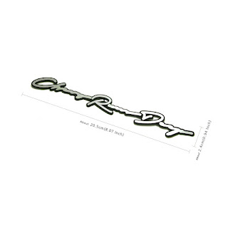 DETAILKOREA: DETAILKOREA Car Cursive Lettering Slogans Emblem for ...