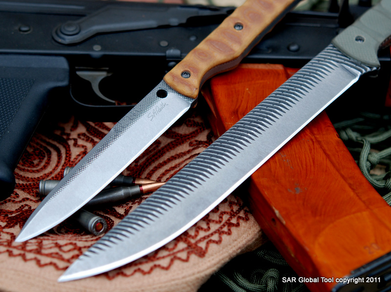 SAR Global Tool: One Off Fighting File knife