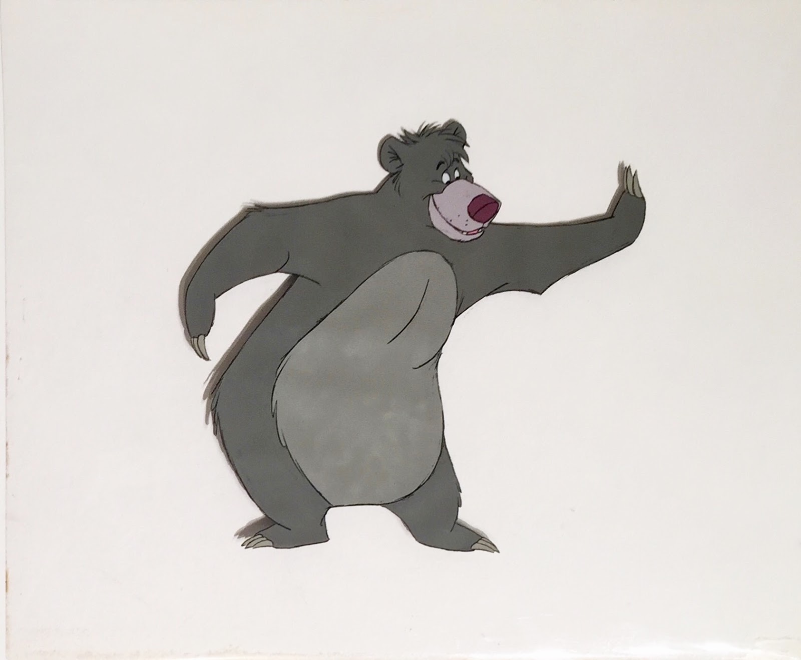 Animation Collection Original Production Animation Cel Of Baloo The
