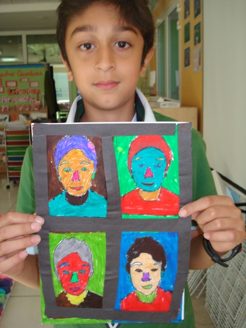 Art with Ms. Anu: Pop art portraits