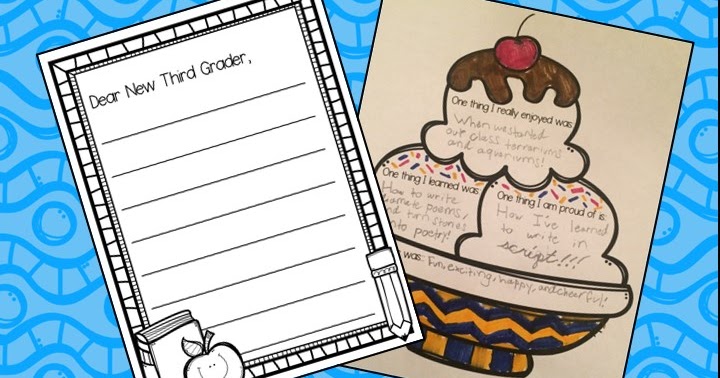 Classroom Freebies Too: 'Dear Next Year's Class' - a reflection activity