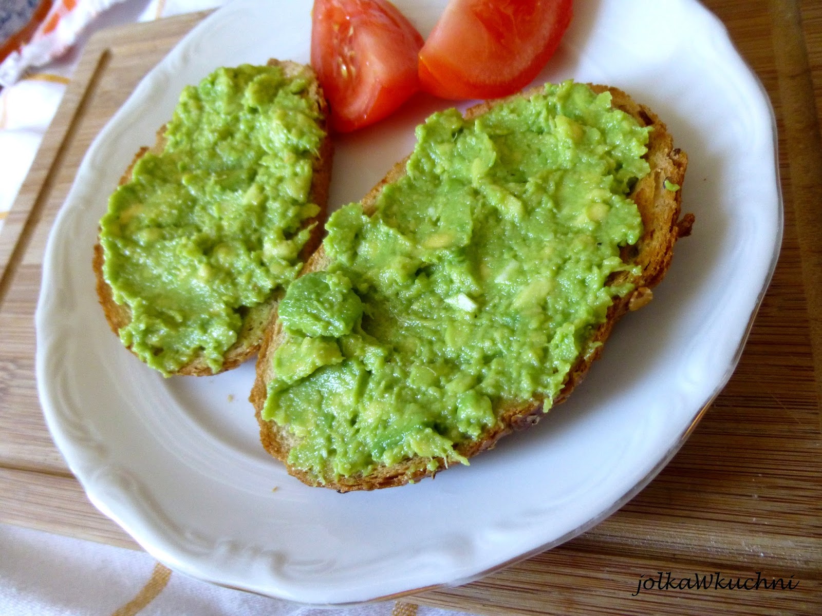 Jolka w kuchni: Pasta z awokado na kanapki