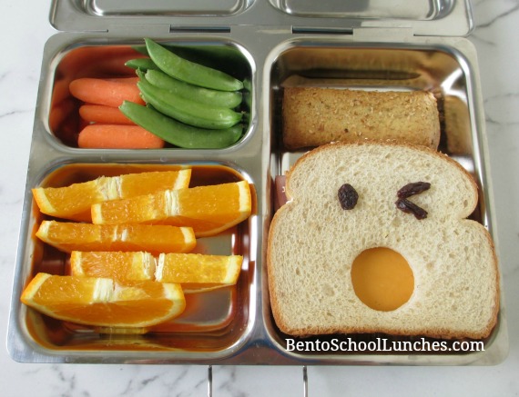 Bento School Lunches : Funny Face Lunches