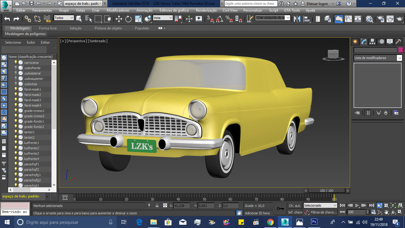 Novo Projeto - Simca Chambord Tufão 1964 ~ CLASSICS 4EVER