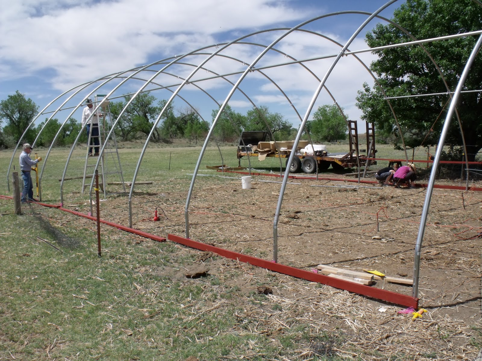 An Organic Cowboy: Seasonal High Tunnel