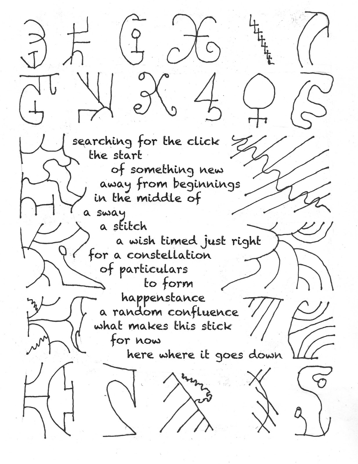 The New Post-literate: A Gallery Of Asemic Writing: Five Asemic/Verbal ...