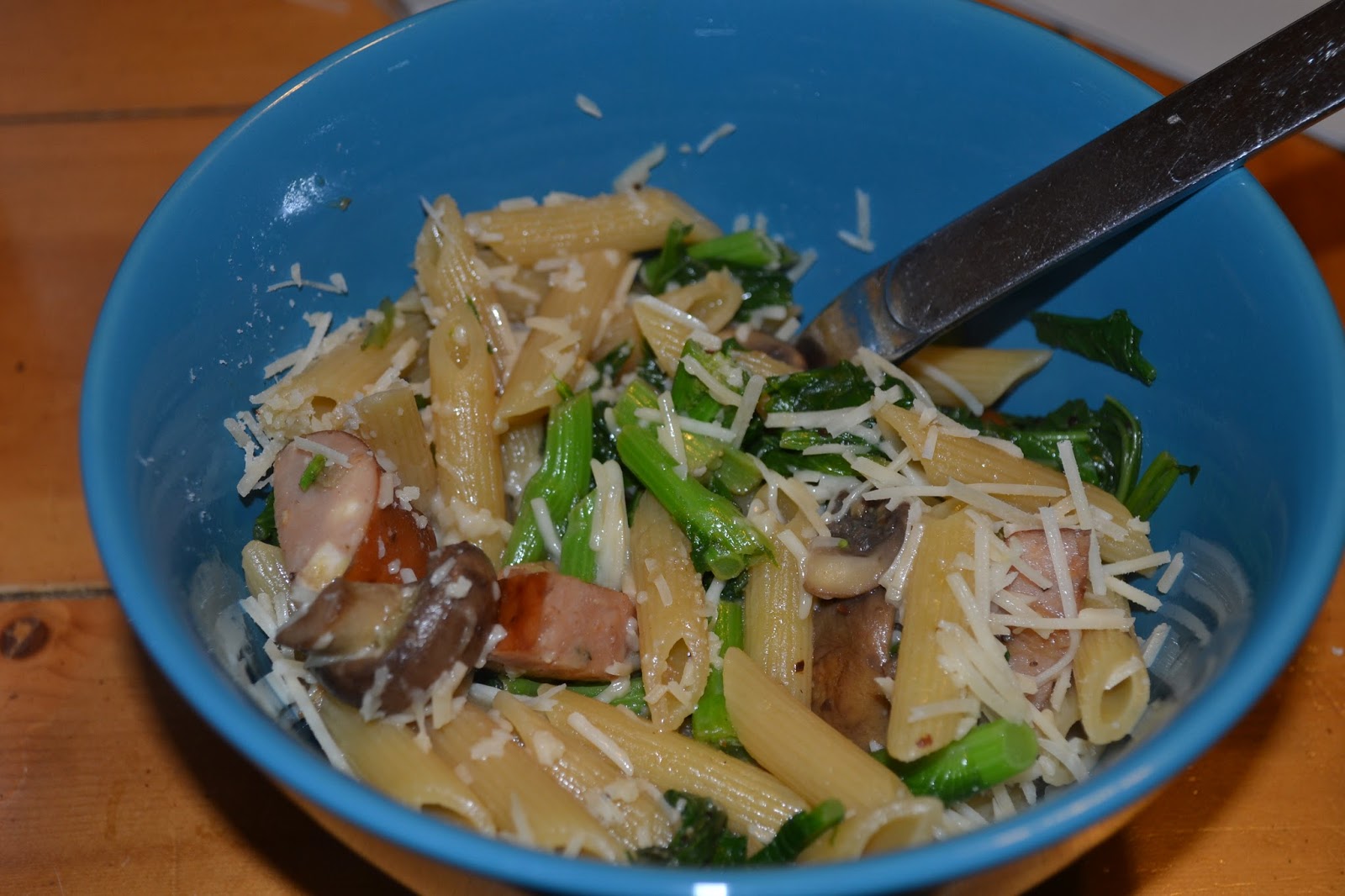 Al's Recipe Reviews: Chicken Sausage and Broccoli Rabe Penne