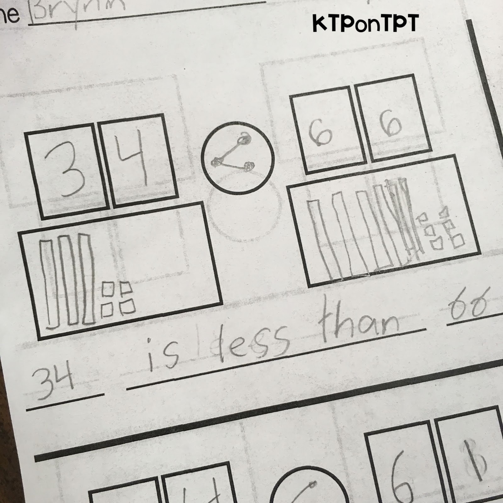 Keep Teaching and Planning!: Comparing Numbers Freebie