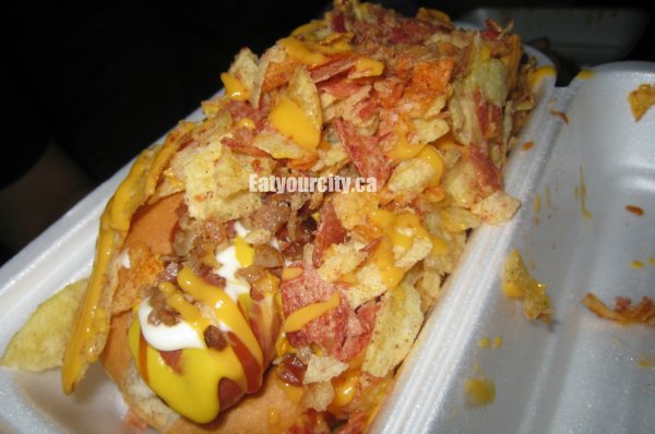 Eat Your City: Tubby Dog Calgary, AB - awesome and unique fully loaded ...