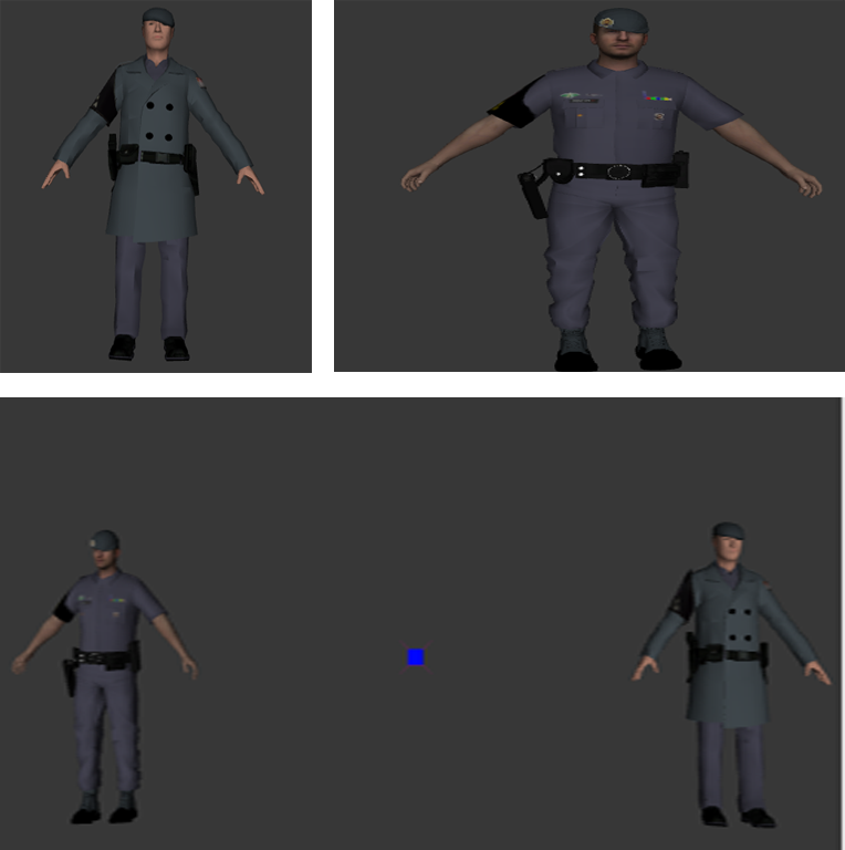 Táticão 3D Police Mods: Pack de Skin Força Tática - GTA SA