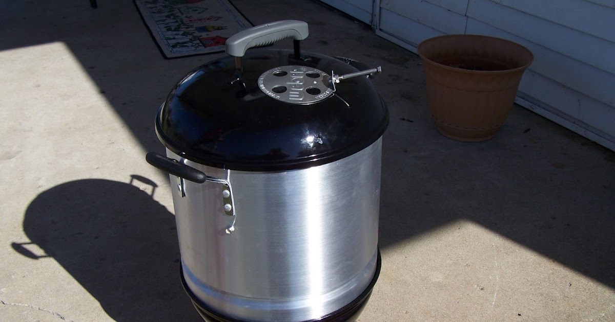 2 Vets BBQ: My Mini WSM (Weber Smoky Mountain)