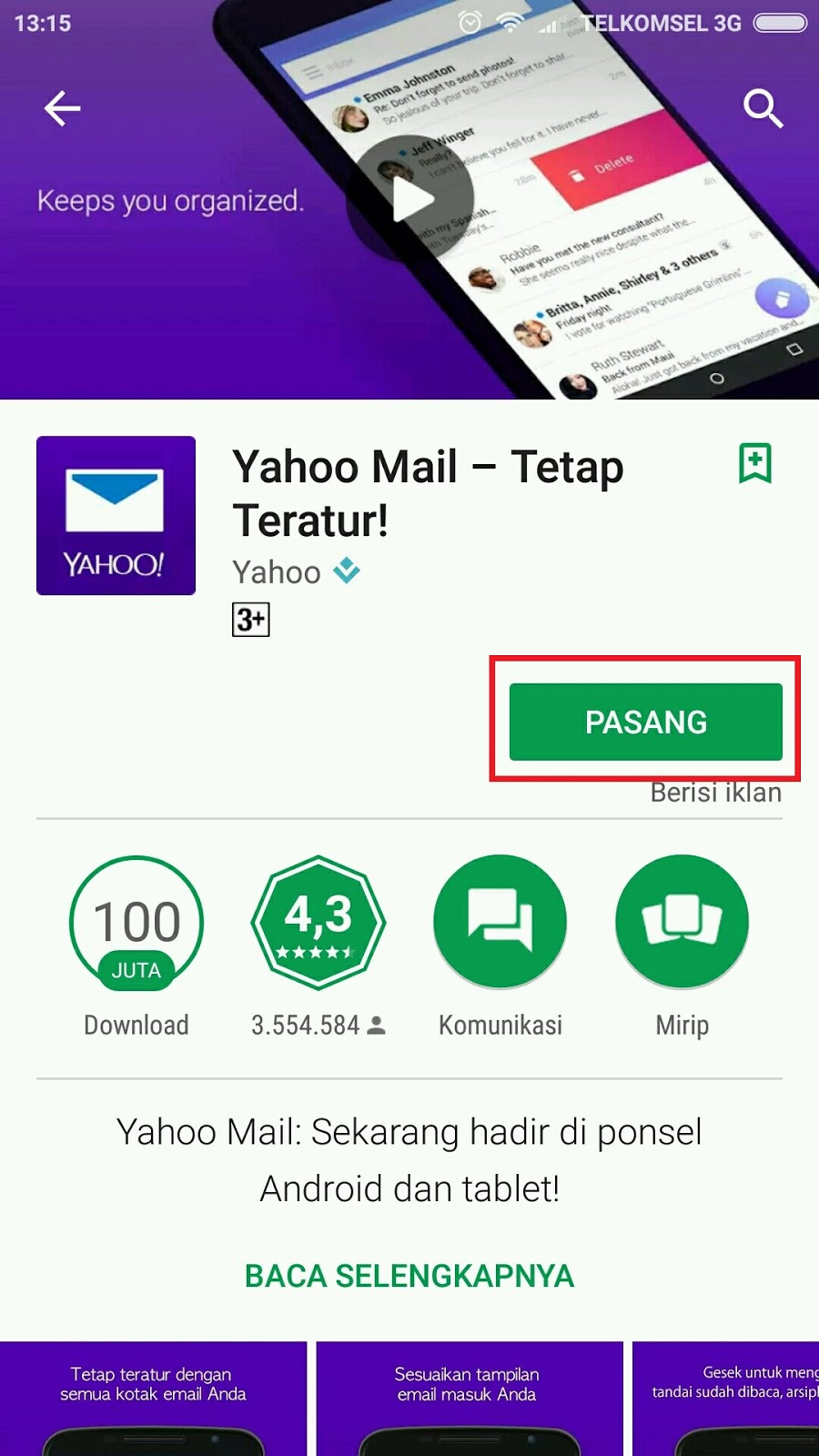 Cara Membuat Email Yahoo Baru Lewat HP Android | Nanapedia