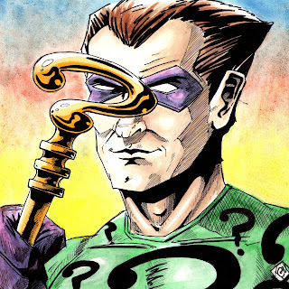 Taylor's Sweet Little Art and Nerd Site: Pin-up of the Day- The Riddler!