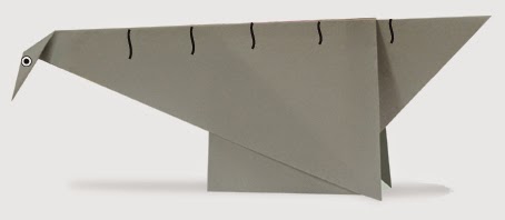 Seismosaurus - Easy Origami instructions For Kids