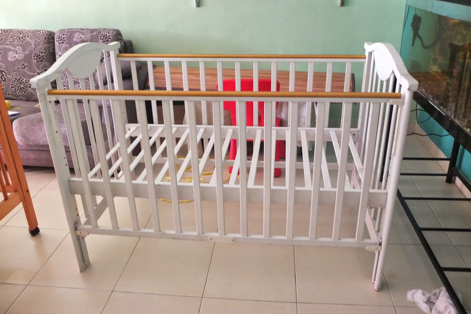 BaBY BuNDLeS: Baby Cot / Katil Baby (Putih - 18)