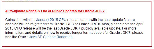 Java Auto-Update Upgrades JRE 7 to 8 | Oracle Experience Blog