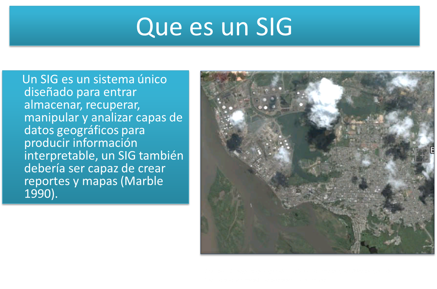 SIG (INTERFACES): Que es un sig