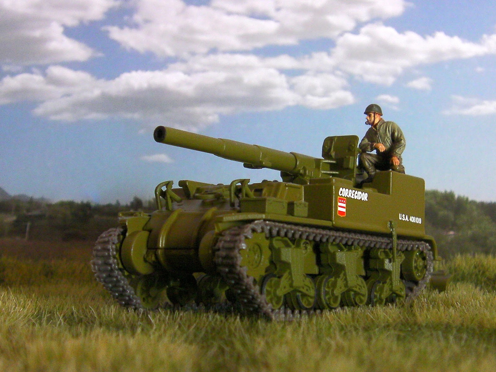 Panzer Sloped Armor: M12 155mm Gun Motor Carriage "CORREGIDOR"