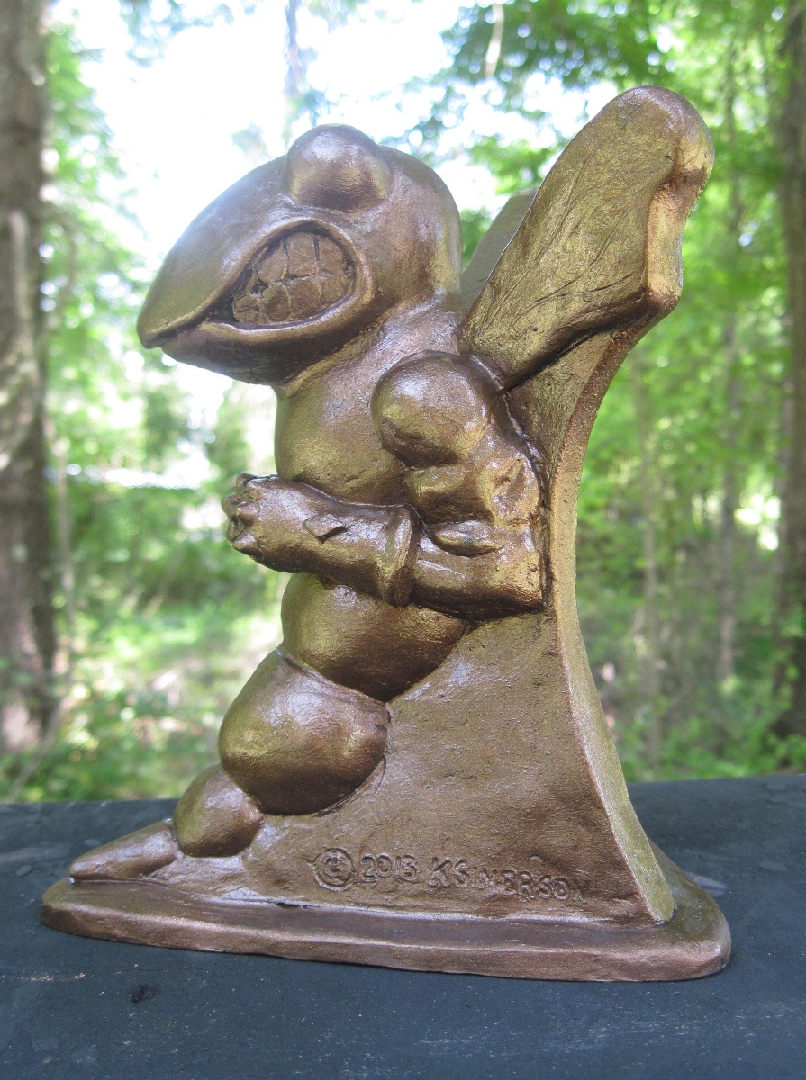 The Mascot Shop: Yellow Jacket Mascot Figurine