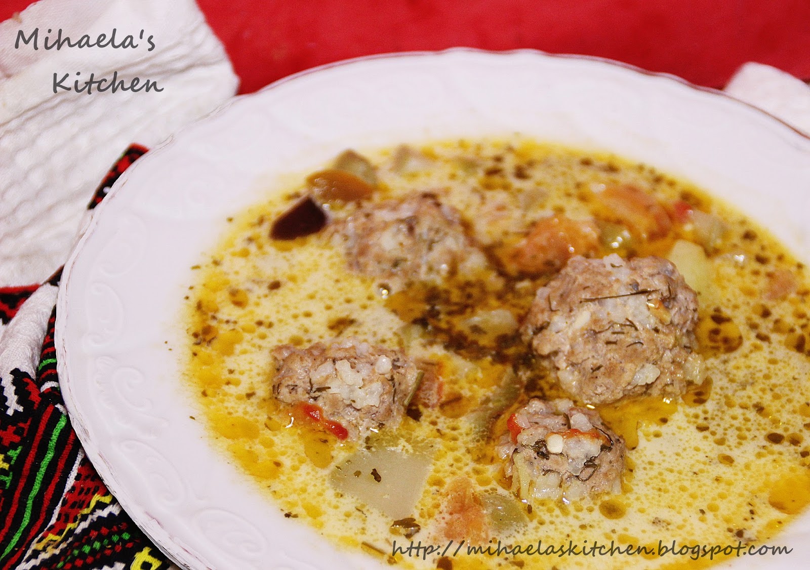 Ciorba de perisoare ardeleneasca