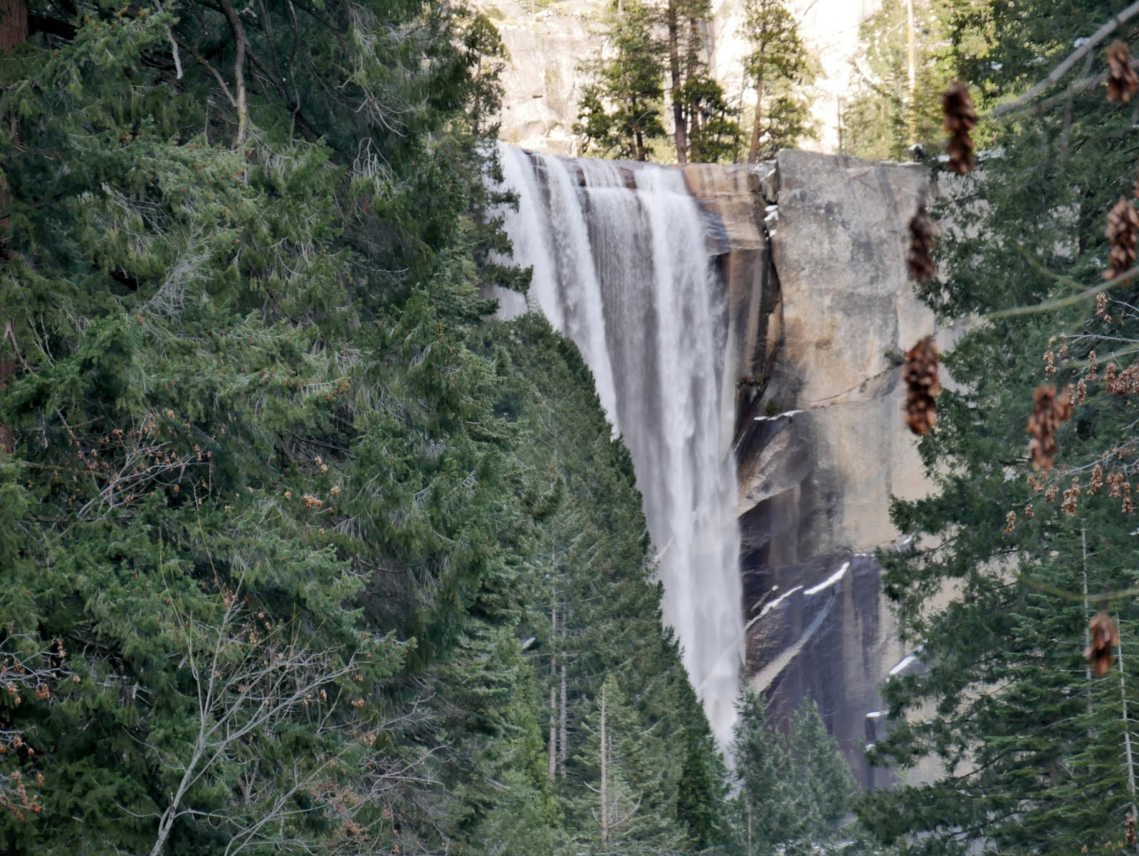 American Travel Journal: Mist Trail to Vernal Fall Footbridge ...