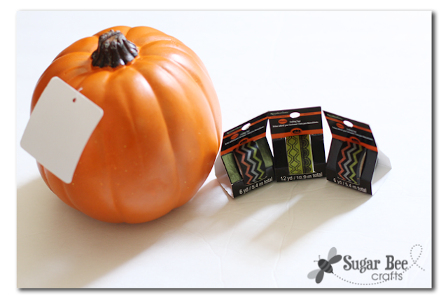 Washi Tape Pumpkin - Sugar Bee Crafts