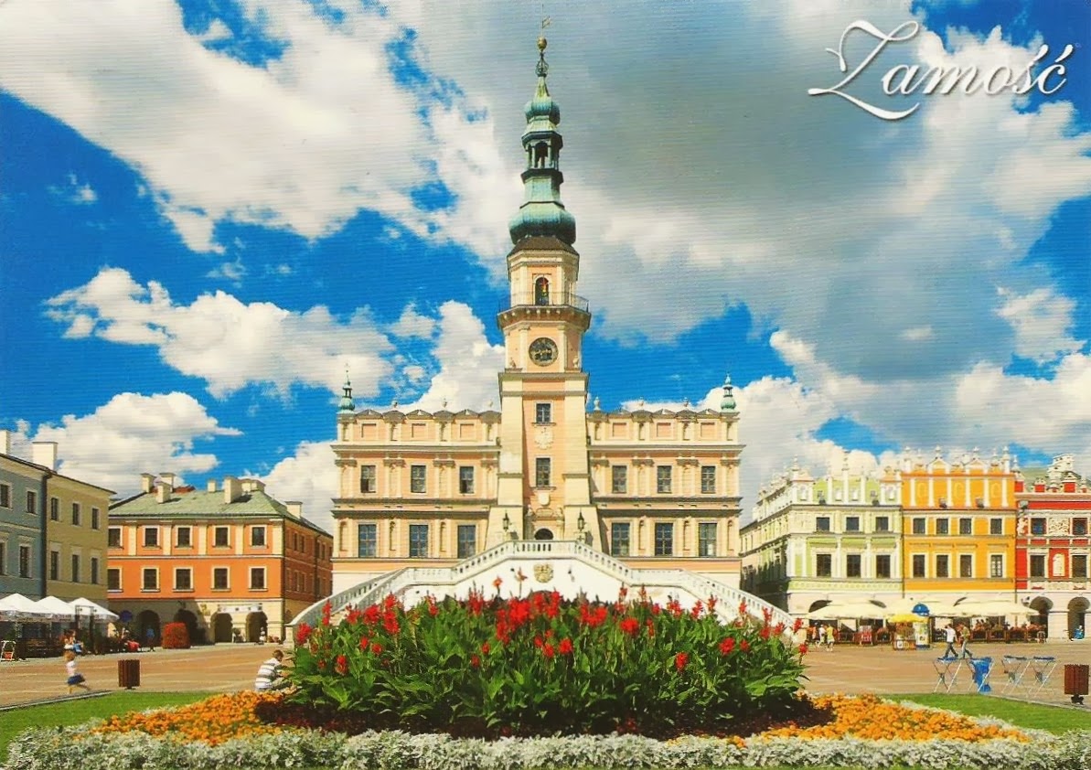 Postcards on My Wall: Old City of Zamość, Poland (UNESCO)