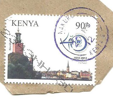 Collecting postcards from all around the world: Kenya safari