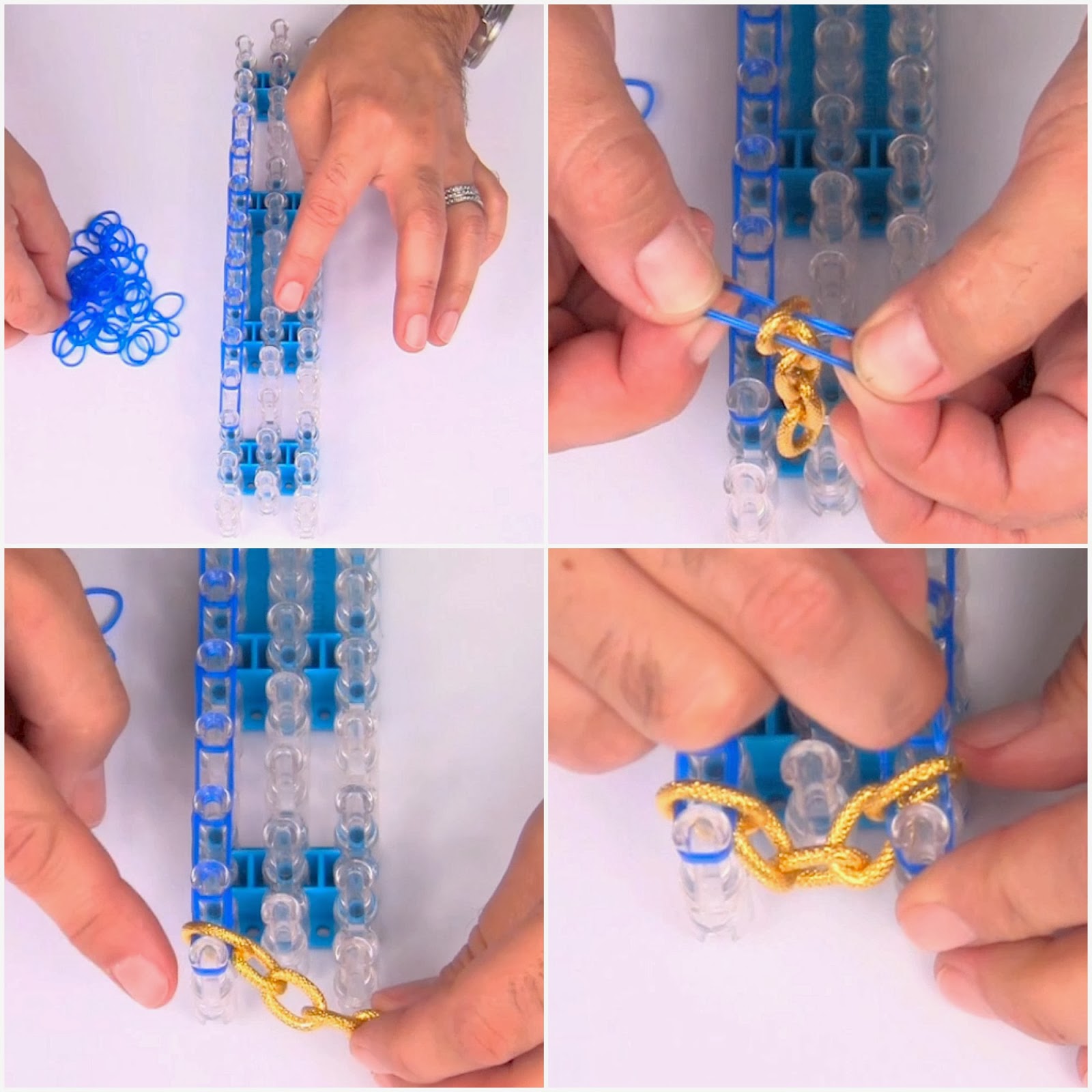 Mark Montano: Super Chic Chain Rainbow Loom Bracelets