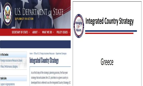 Διόδοτος: Integrated Country Strategy [Greece] - Έκθεση του Στέιτ ...