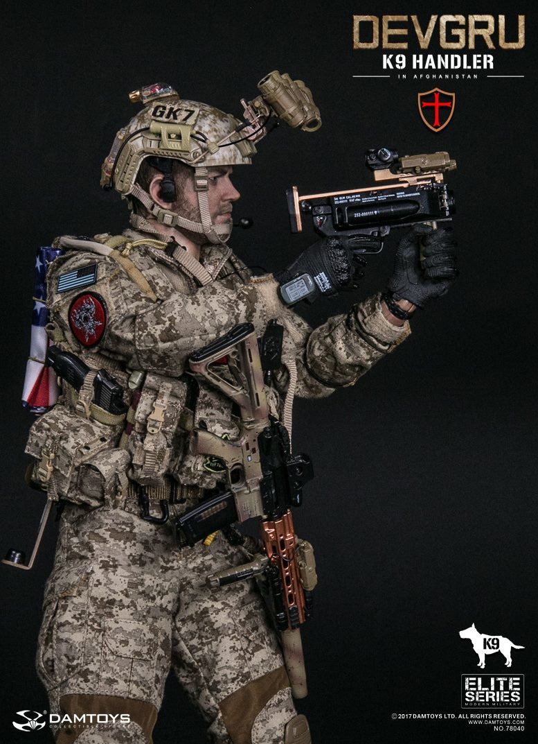 toyhaven: Check out DAM TOYS 1/6th scale DEVGRU K-9 handler in ...