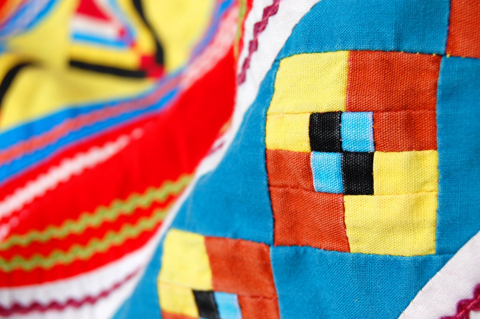 Vintage Apron: Seminole Piecing