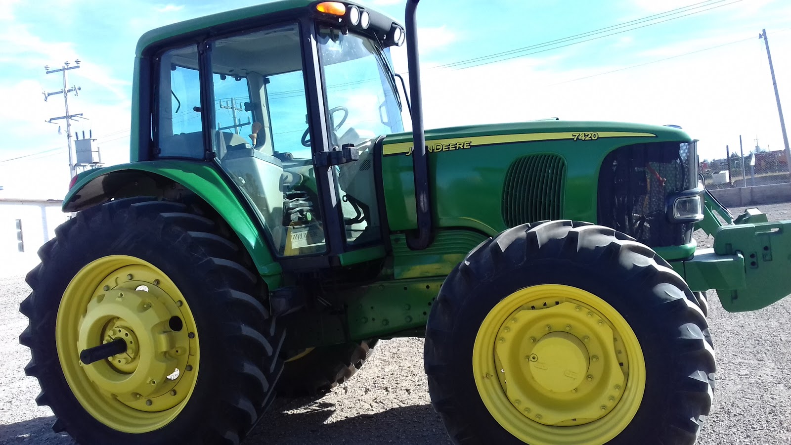 MAQUINARIA AGRICOLA INDUSTRIAL: Tractor John Deere 7420 4x4 2004 2415 ...