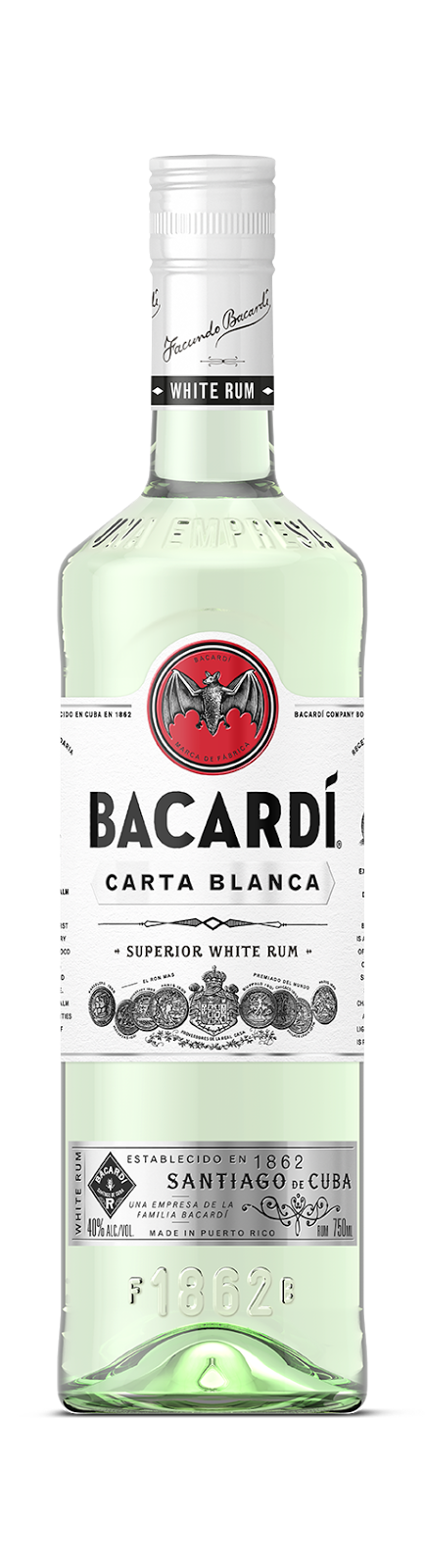Bacardi campagna Untameable dal 1862 nuovo packaging delle bottiglie