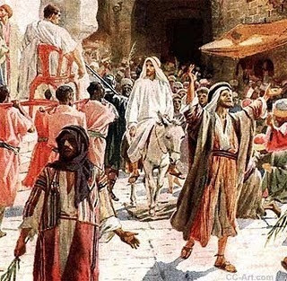 THE TRIUMPHAL ENTRY OF JESUS