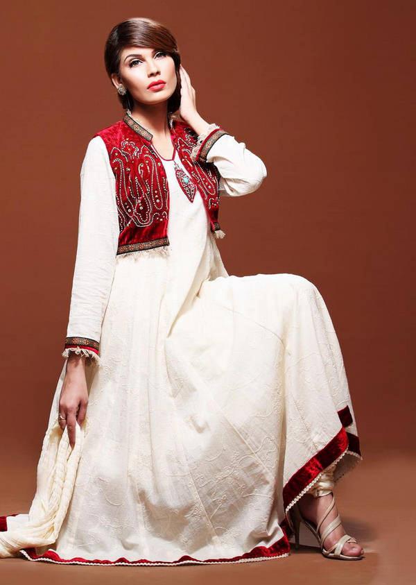 Kashish Casual And Formal Winter Dresses 2012-Bright Colors | Ladies Mails