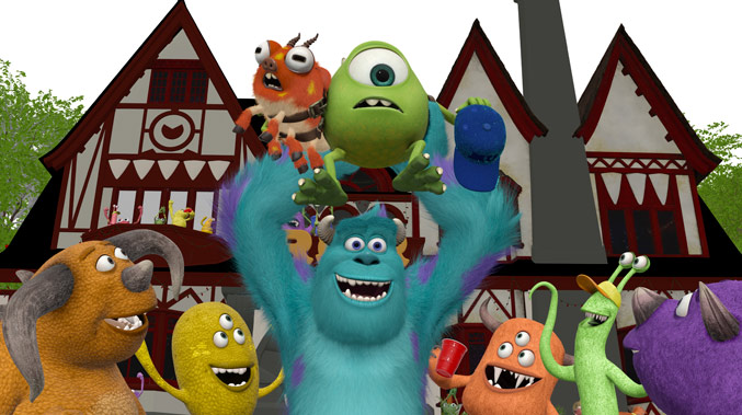 Do esboço ao susto: Universidade Monstros - Pixar Brasil Blog
