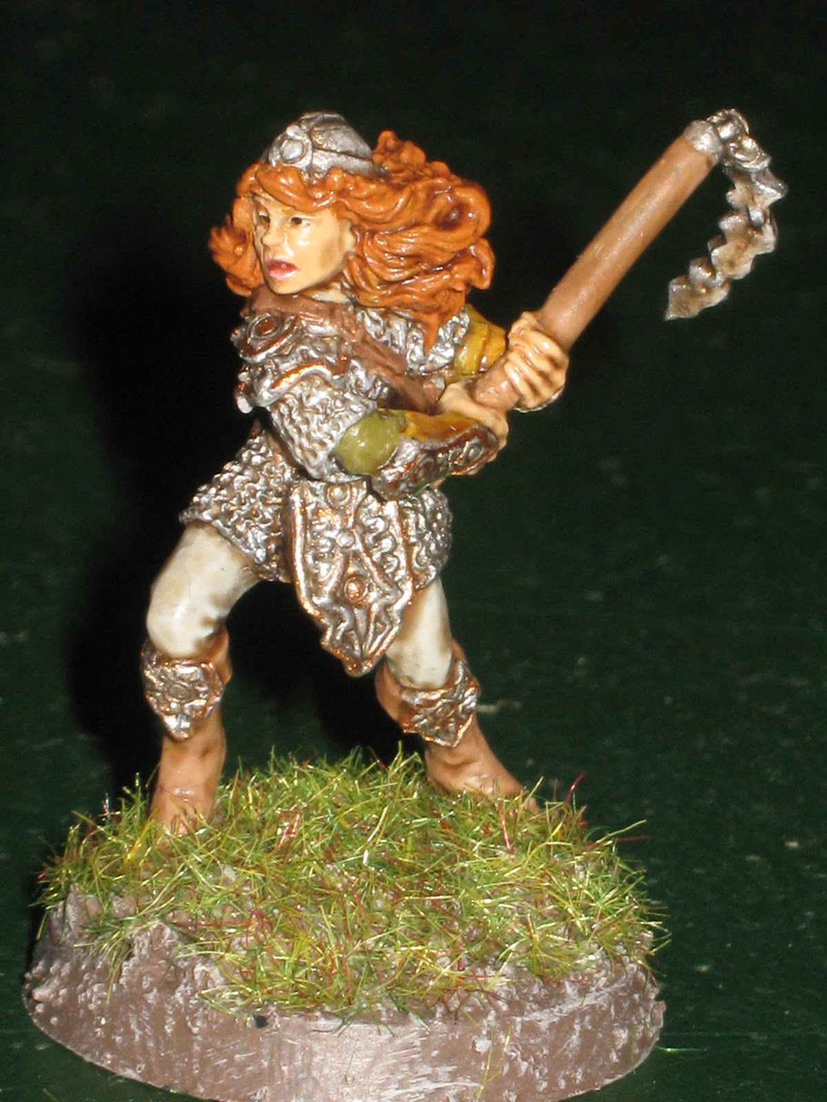 The Miniatures Man: Female cleric and squirrel