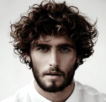 Model Rambut Pria Ikal Bergelombang - Katalog Model Rambut 2019