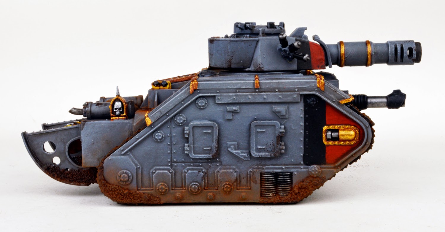 davetaylorminiatures: Solar Auxilia - First Leman Russ