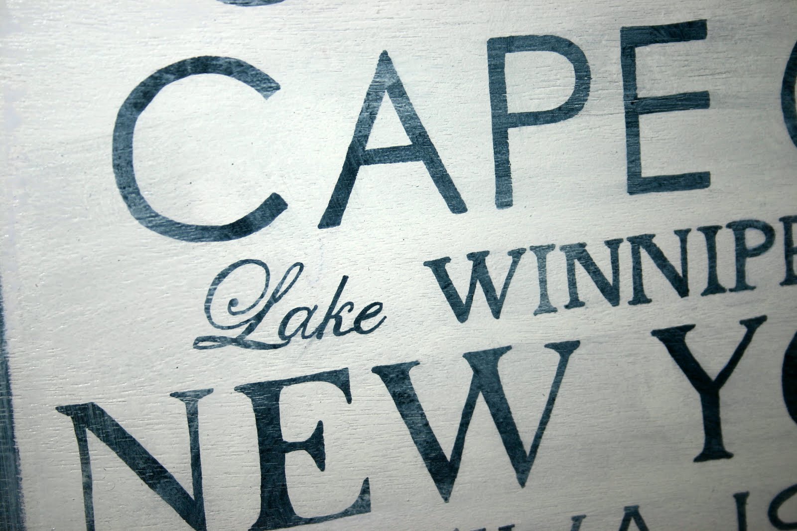 How To Make A Destinations Sign - Shine Your Light