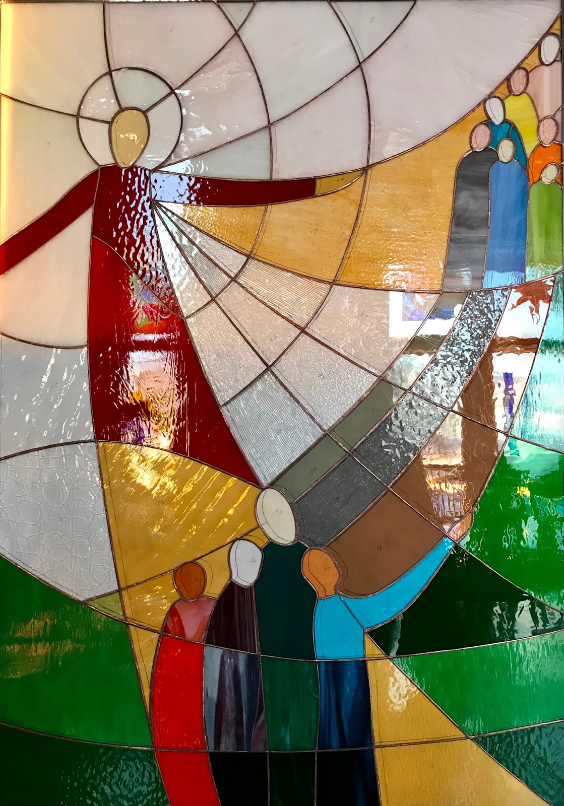 adstudio glaskonst: Altartavla